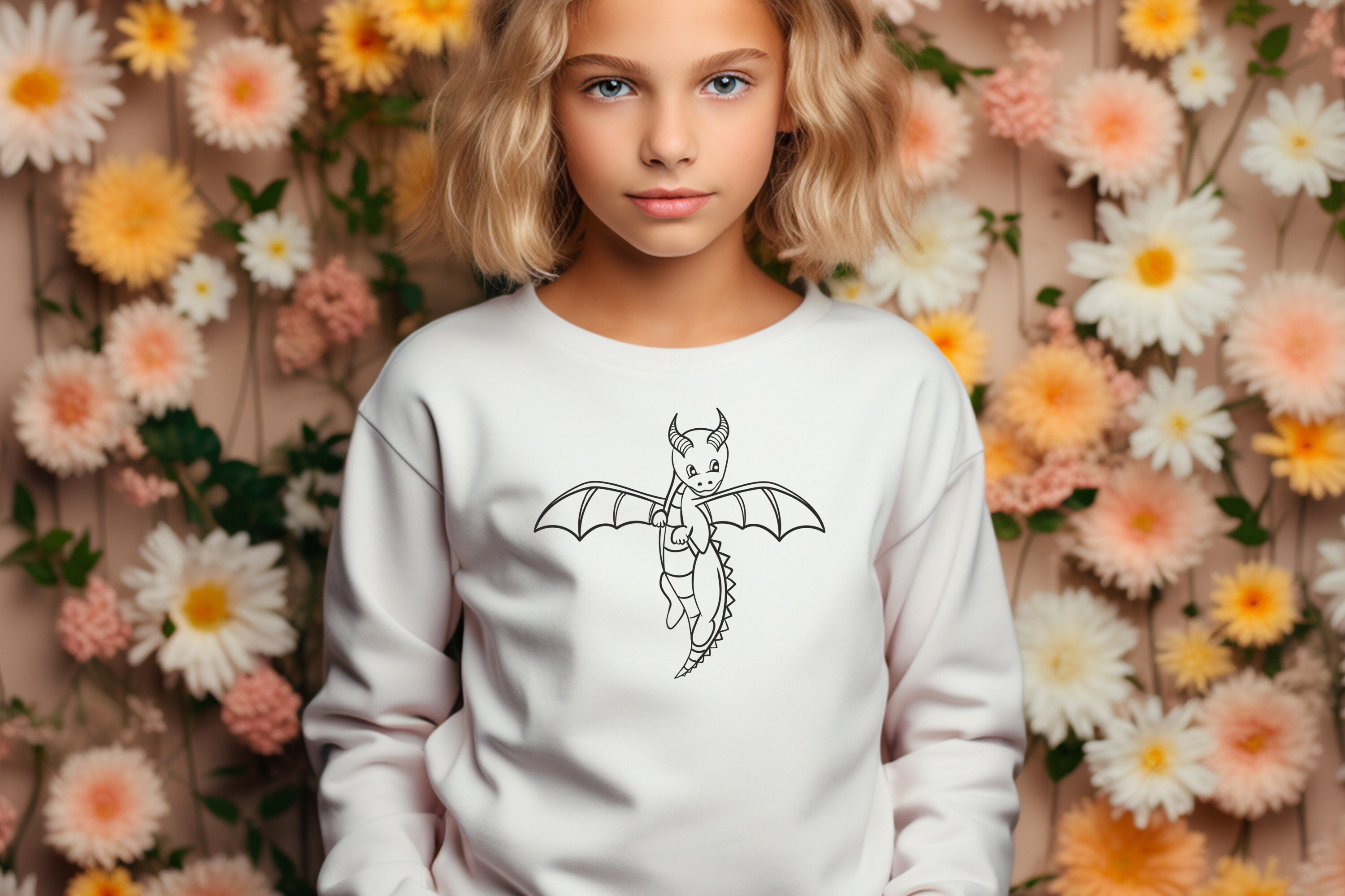 Cute Dragon Bundle SVG, Fantasy SVG, Kids Dragon, Cute Mythical Animal ...