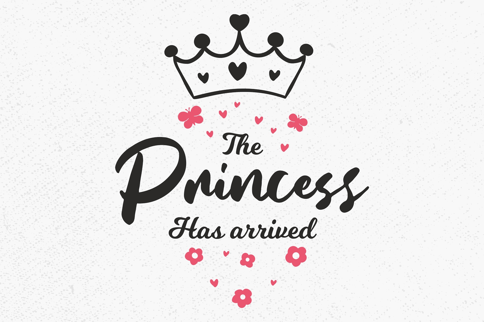 The Princess Has Arrived SVG, Bundle, Baby Girl Svg, Little Girl Svg ...