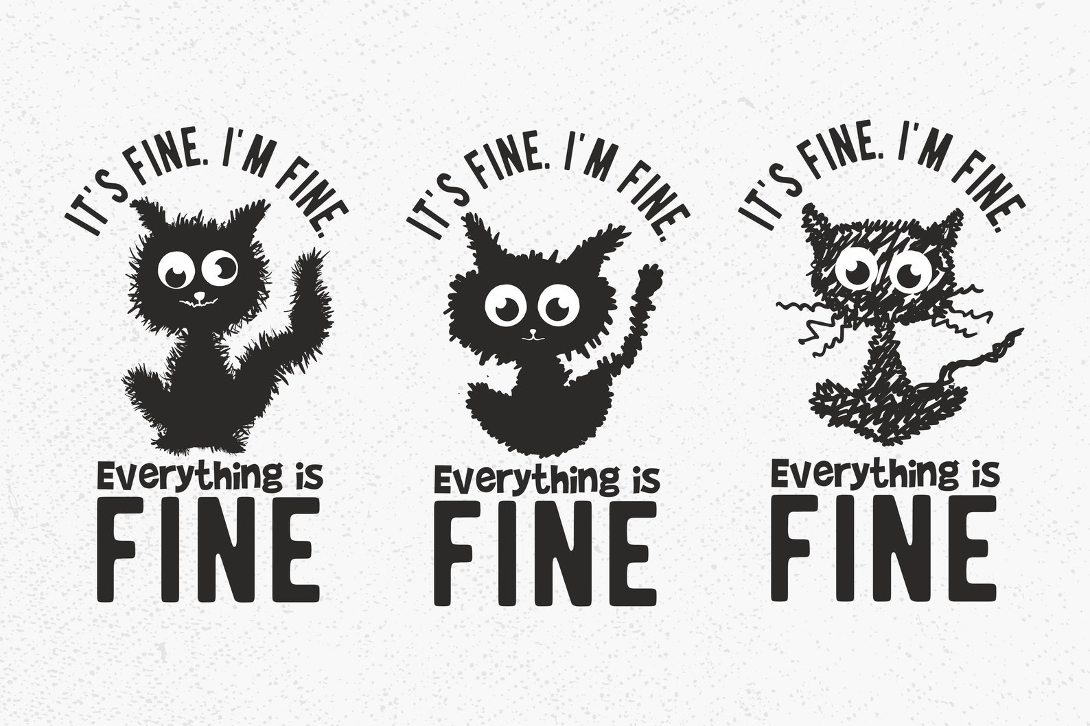 Everything is Fine Svg, Whimsical,it's Fine Svg, I'm Fine SVG, Funny ...