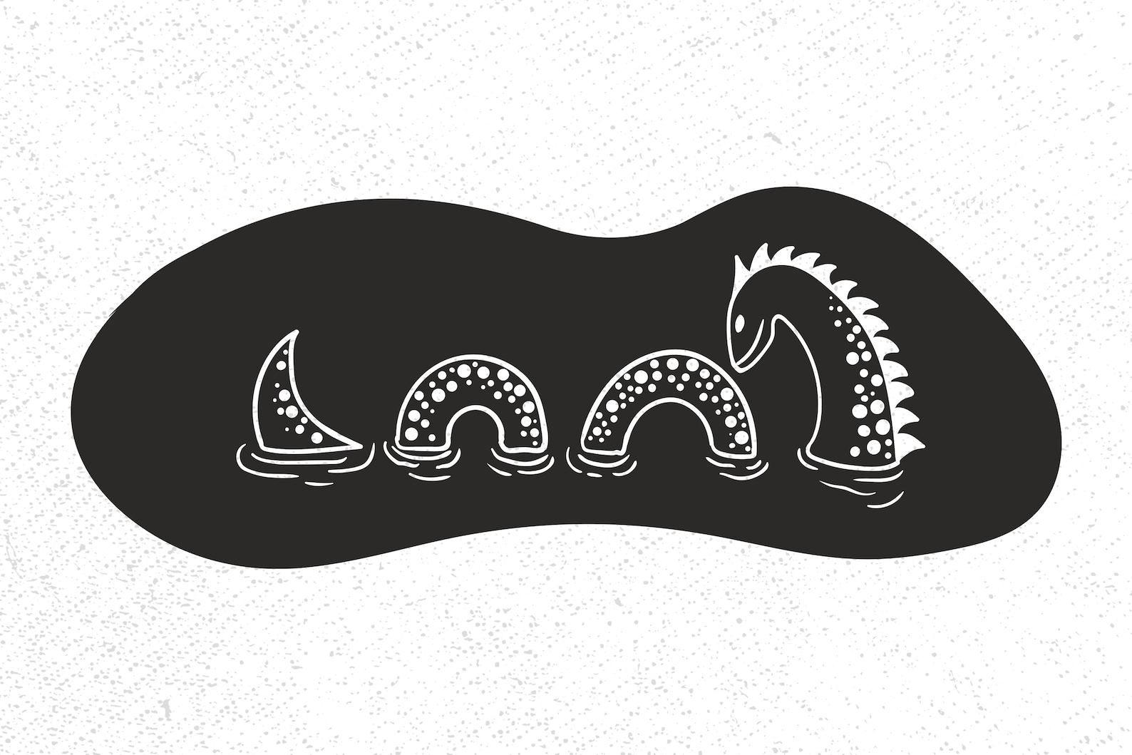 Loch Ness Monster Bundle Svg, Nessie Svg, Split Monogram Svg, Lochness ...