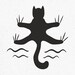 Unlucky Cat SVG, Bad Luck Cat SVG, Black Cat Bundle SVG, Misfortune Cat ...
