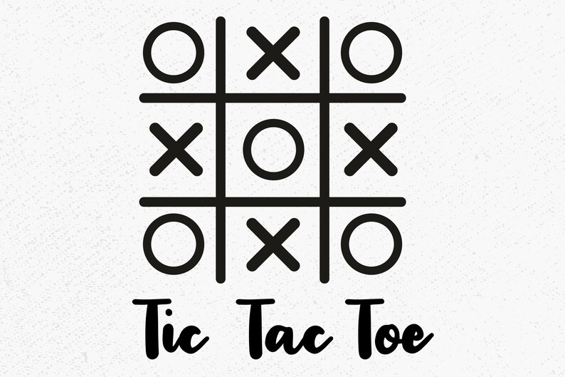 Tic Tac Toe Grid Svg, Tic Tac Toe Board Game Svg, Valentine TIC TAC TOE ...