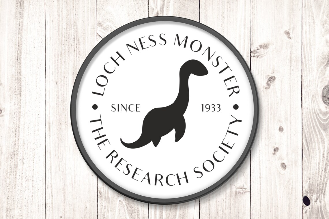 Loch Ness Monster Bundle Svg, Nessie Svg, Split Monogram Svg, Lochness ...