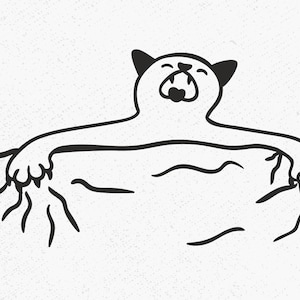 Unlucky Cat SVG, Bad Luck Cat SVG, Black Cat Bundle SVG, Misfortune Cat ...