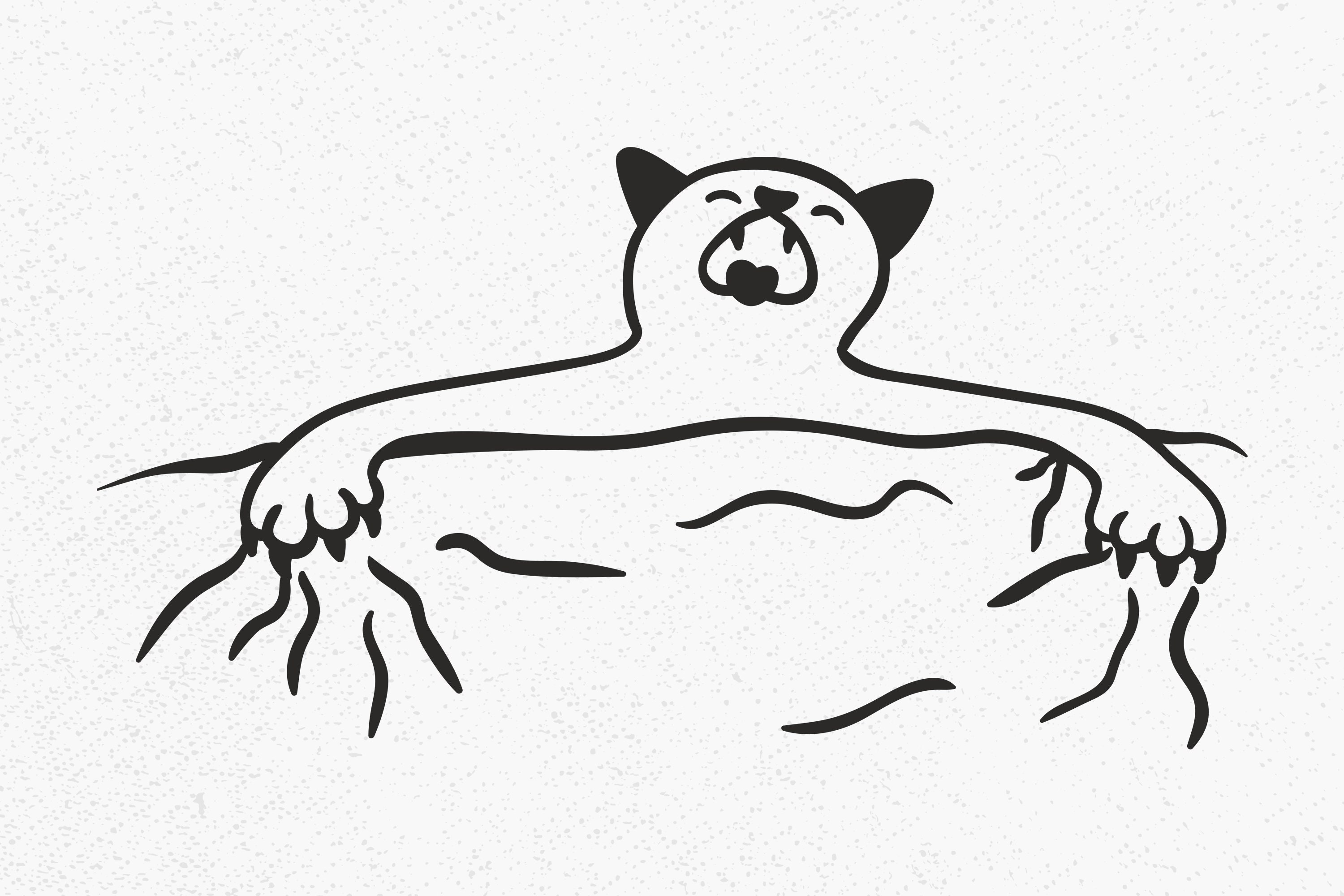 Unlucky Cat SVG, Bad Luck Cat SVG, Black Cat Bundle SVG, Misfortune Cat ...