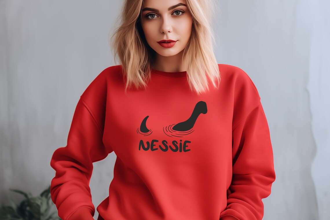 Loch Ness Monster Bundle Svg, Nessie Svg, Split Monogram Svg, Lochness ...