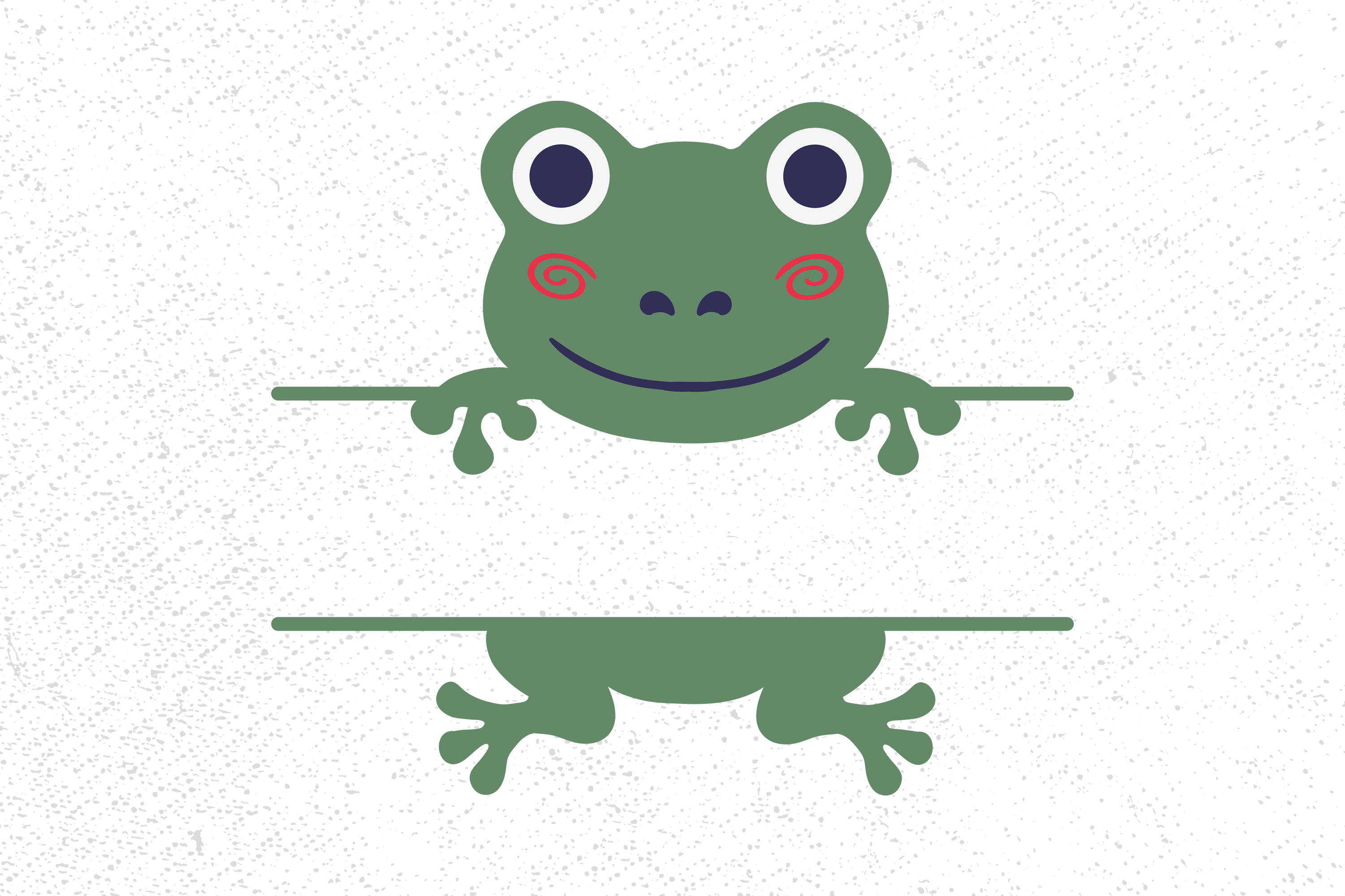 Cute Frog SVG, Frog Bundle Svg, Frog Monogram SVG, Frog SVG, Split Frog ...