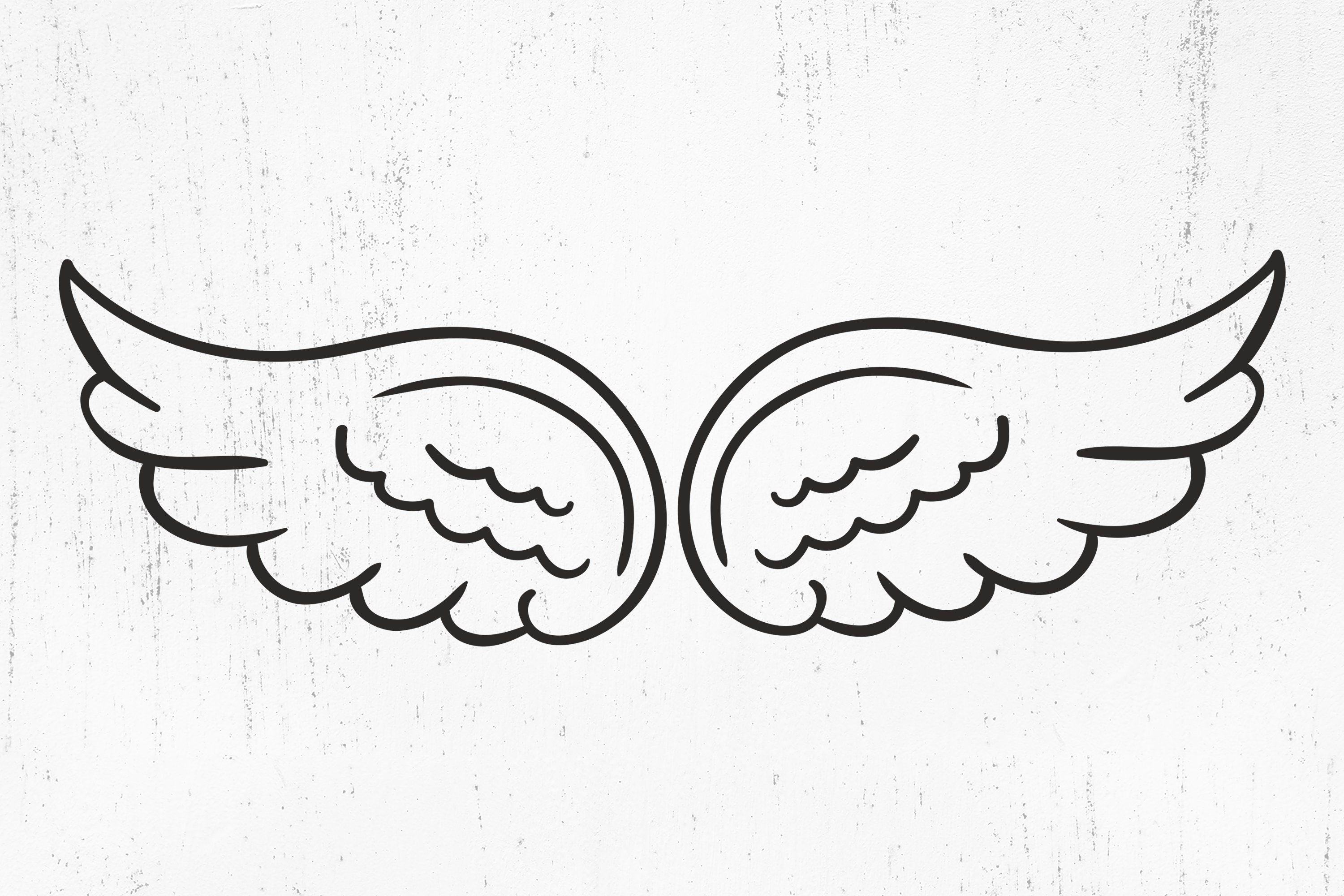 Angel Wings Svg Bundle, Heavenly Wings Svg, Cherub Wings Bundle ...