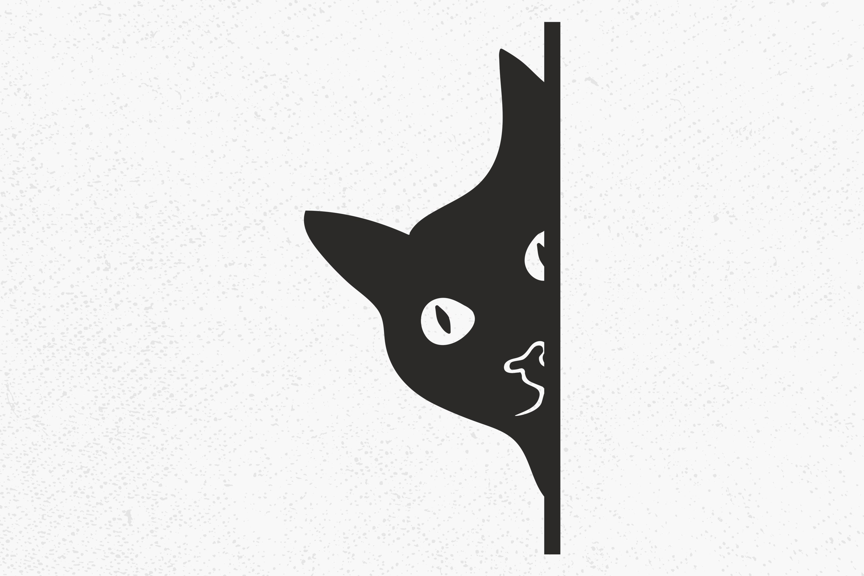 Peeking Cat Svg, Black Cat Svg, Cat Bundle SVG, Cat Face, Cat Head, Cat ...