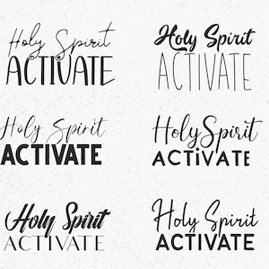 Holy Spirit SVG Bundle, Holy Spirit Shirt Design, Christian Faith Cut ...