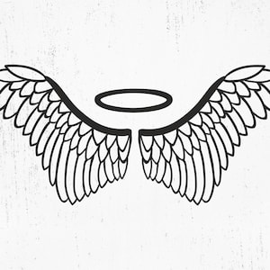 Angel Wings Svg Bundle, Heavenly Wings Svg, Cherub Wings Bundle ...