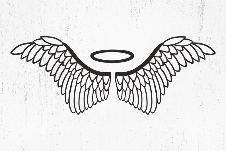 Angel Wings Svg Bundle, Heavenly Wings Svg, Cherub Wings Bundle ...