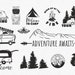 Adventure Quotes Bundle Svg, Camping Svg, Welcome to Camp Svg, Camper ...