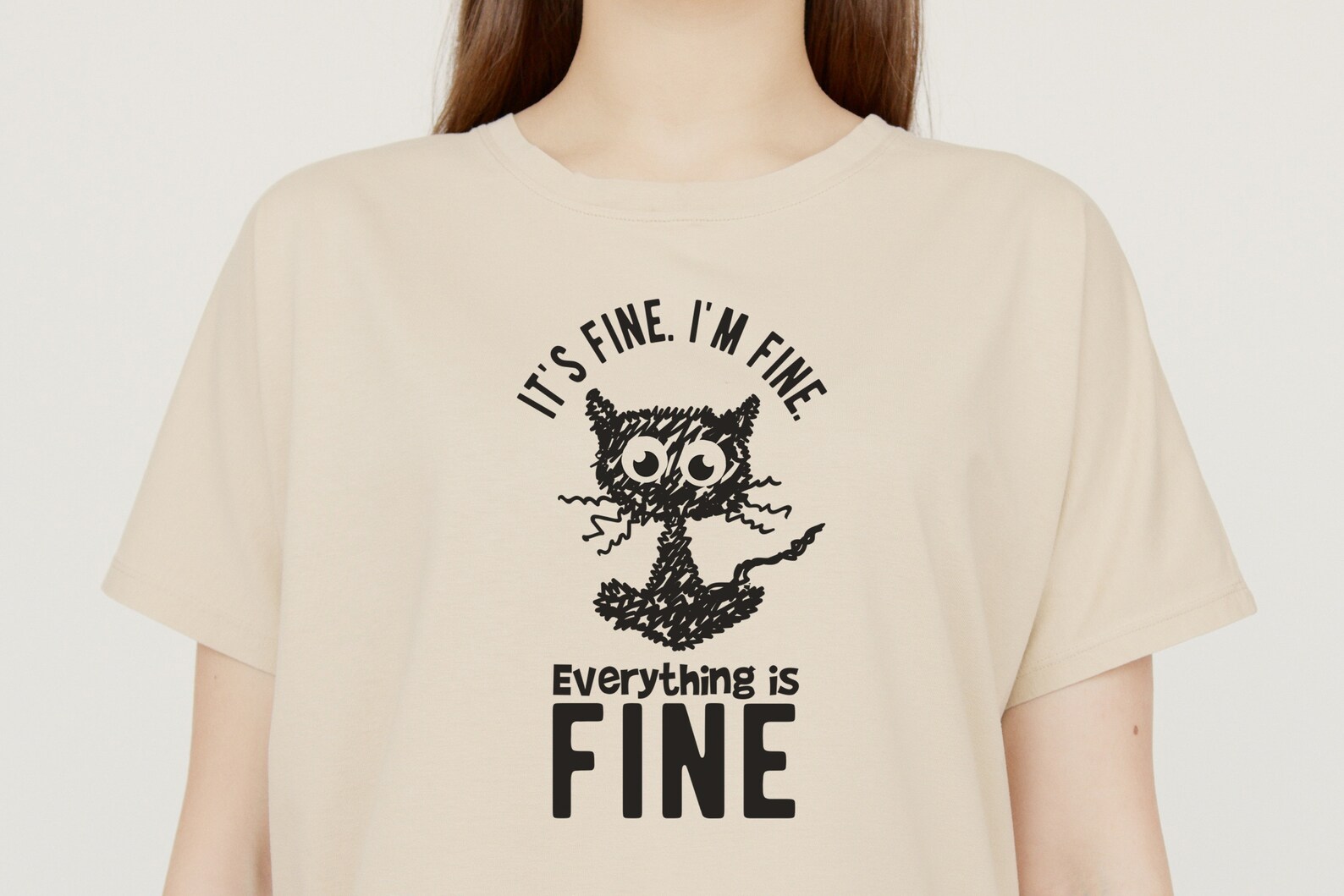 Everything is Fine Svg, Whimsical,it's Fine Svg, I'm Fine SVG, Funny ...