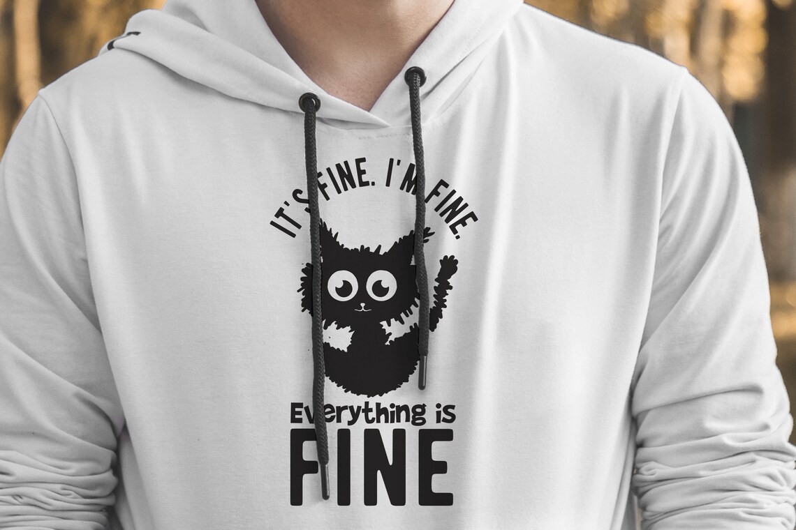 Everything is Fine Svg, Whimsical,it's Fine Svg, I'm Fine SVG, Funny ...