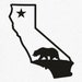 California State Map and Flag Svg, California SVG, US State SVG, United ...