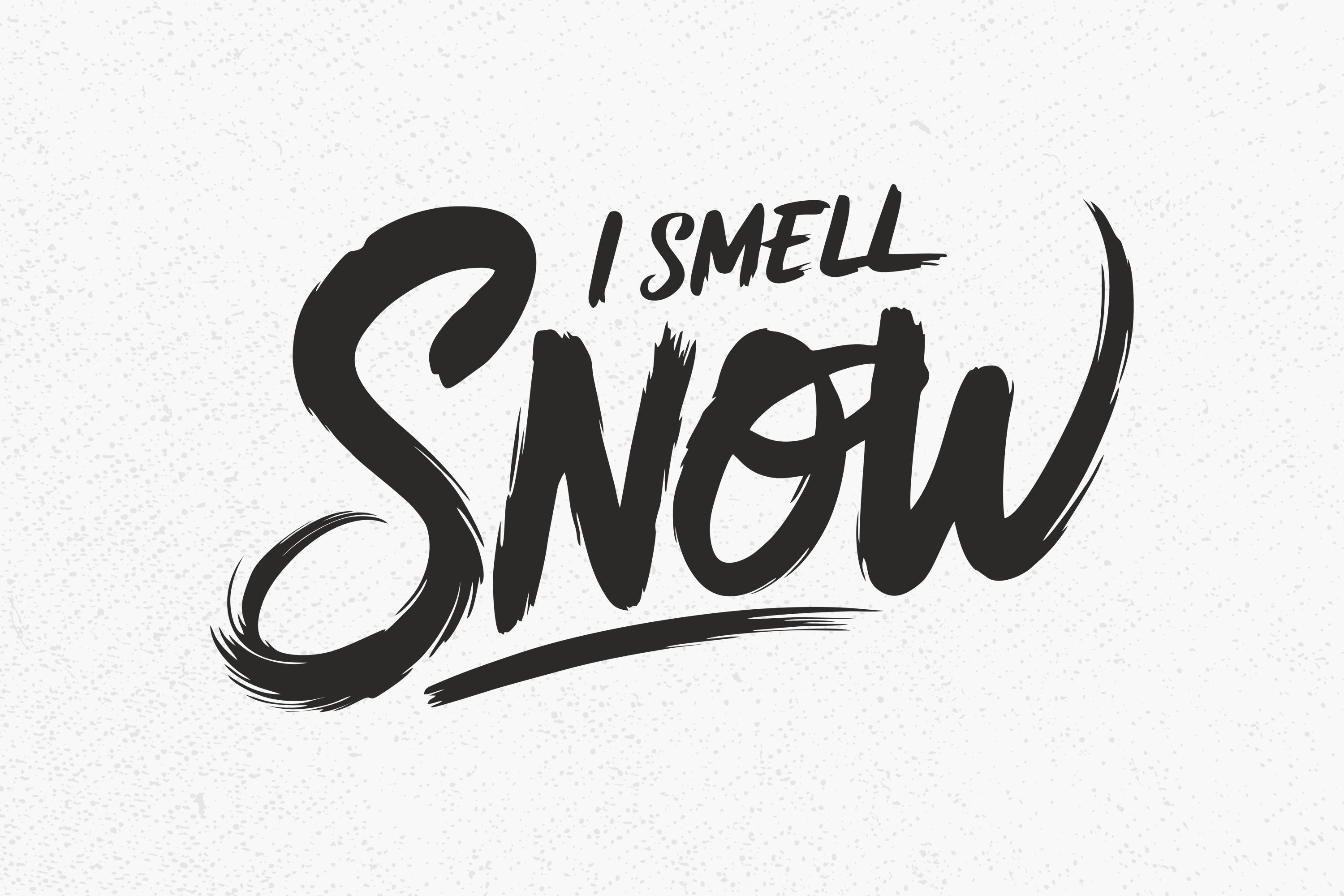 I Smell Snow SVG, Winter Snowflake Cut Files (digital Download) - Etsy