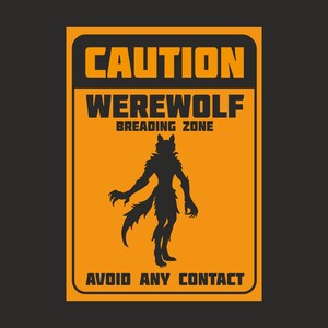 Werewolf Sign Svg, Howling Werewolf Gift, Funny Werewolf Gift, Sign for ...