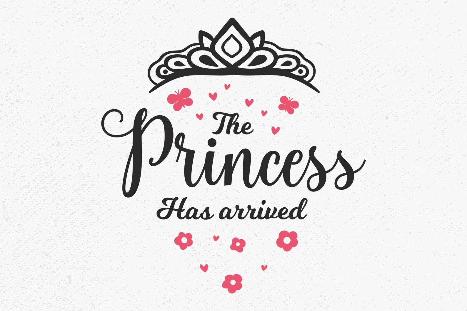 The Princess Has Arrived SVG, Bundle, Baby Girl Svg, Little Girl Svg ...