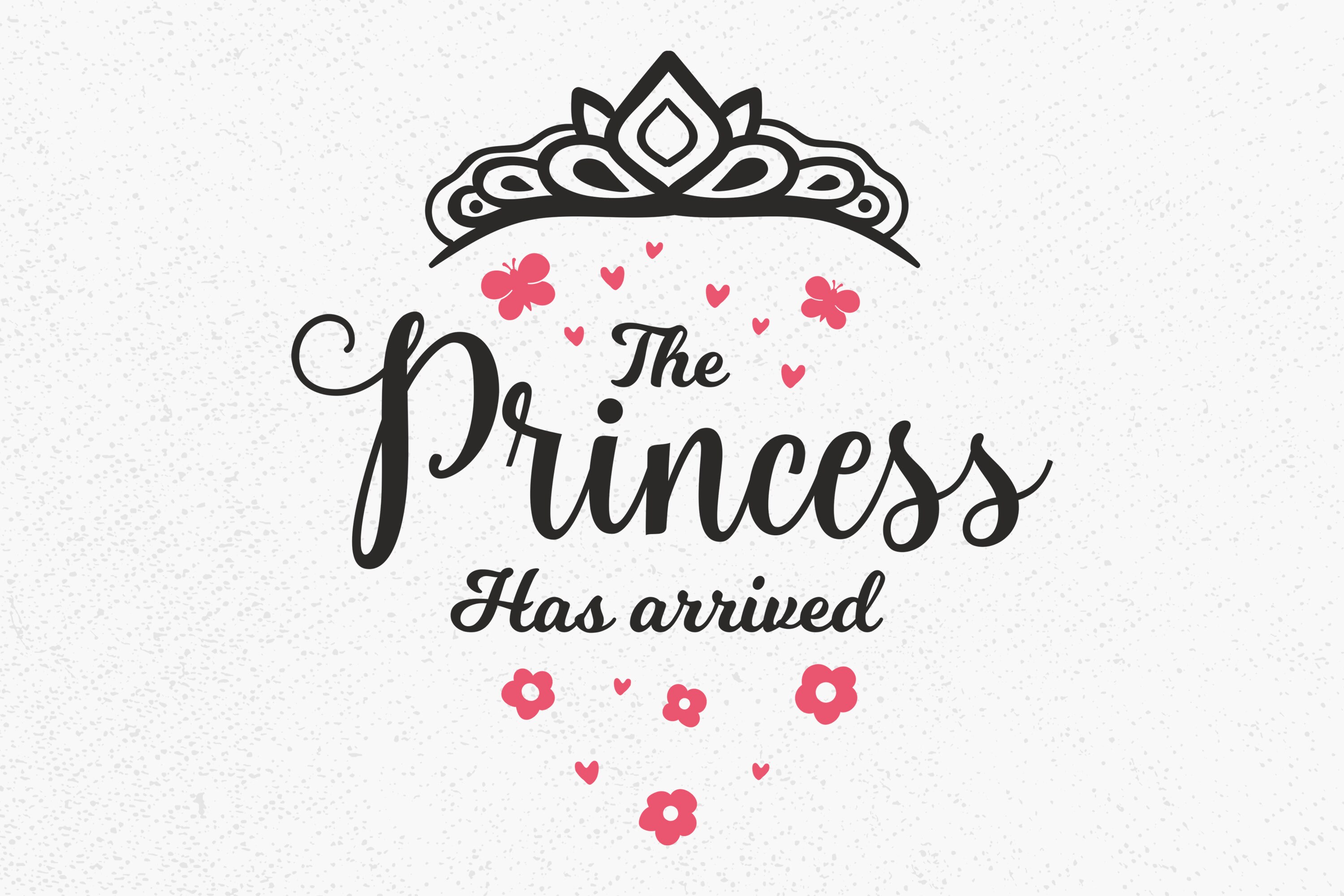 The Princess Has Arrived SVG, Bundle, Baby Girl Svg, Little Girl Svg ...