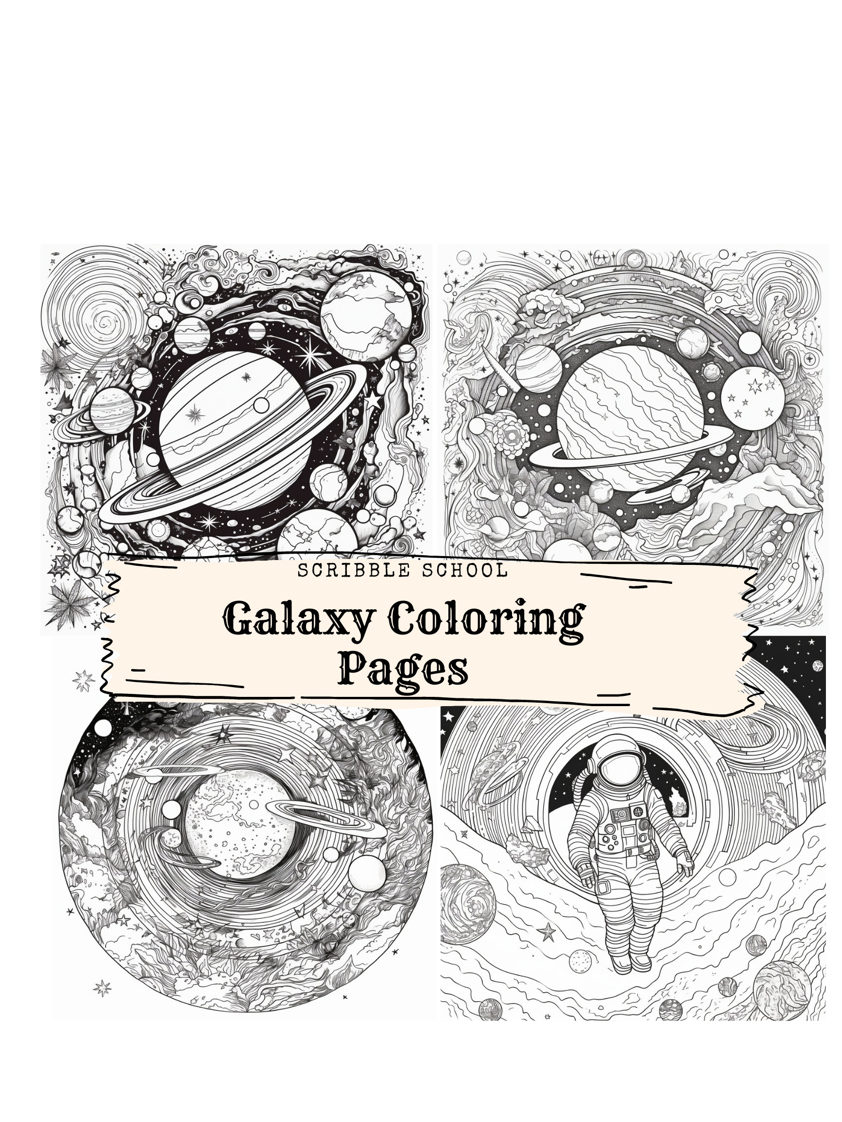 Milky Way Coloring Pages