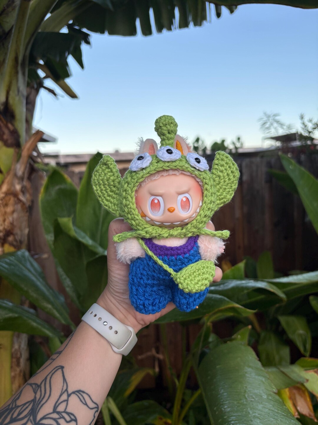 Cute Labubu Clothes, Labubu Alien Outfit - Etsy