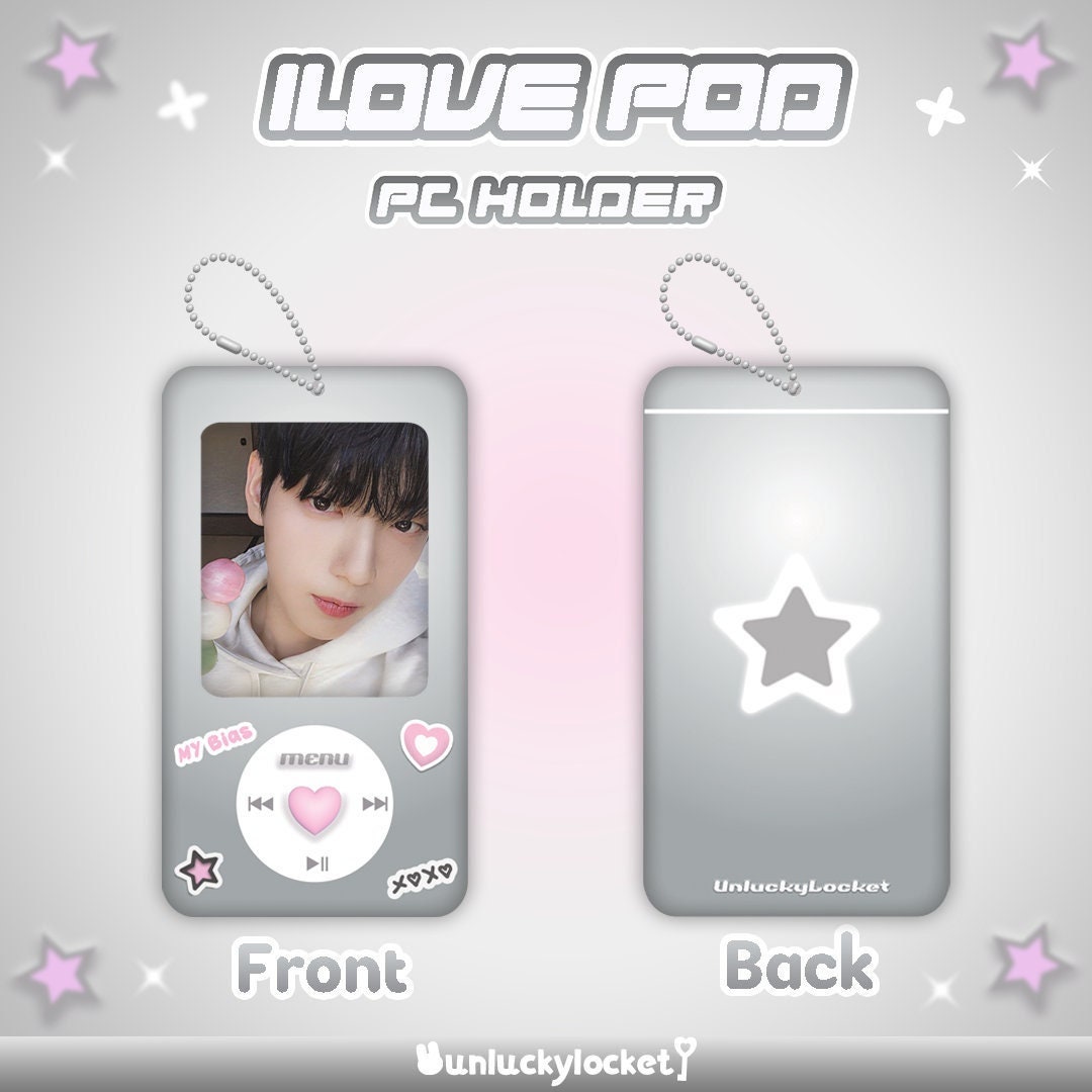 Ipod Y2k Pc Holder Kpop Photocard Holder - Etsy