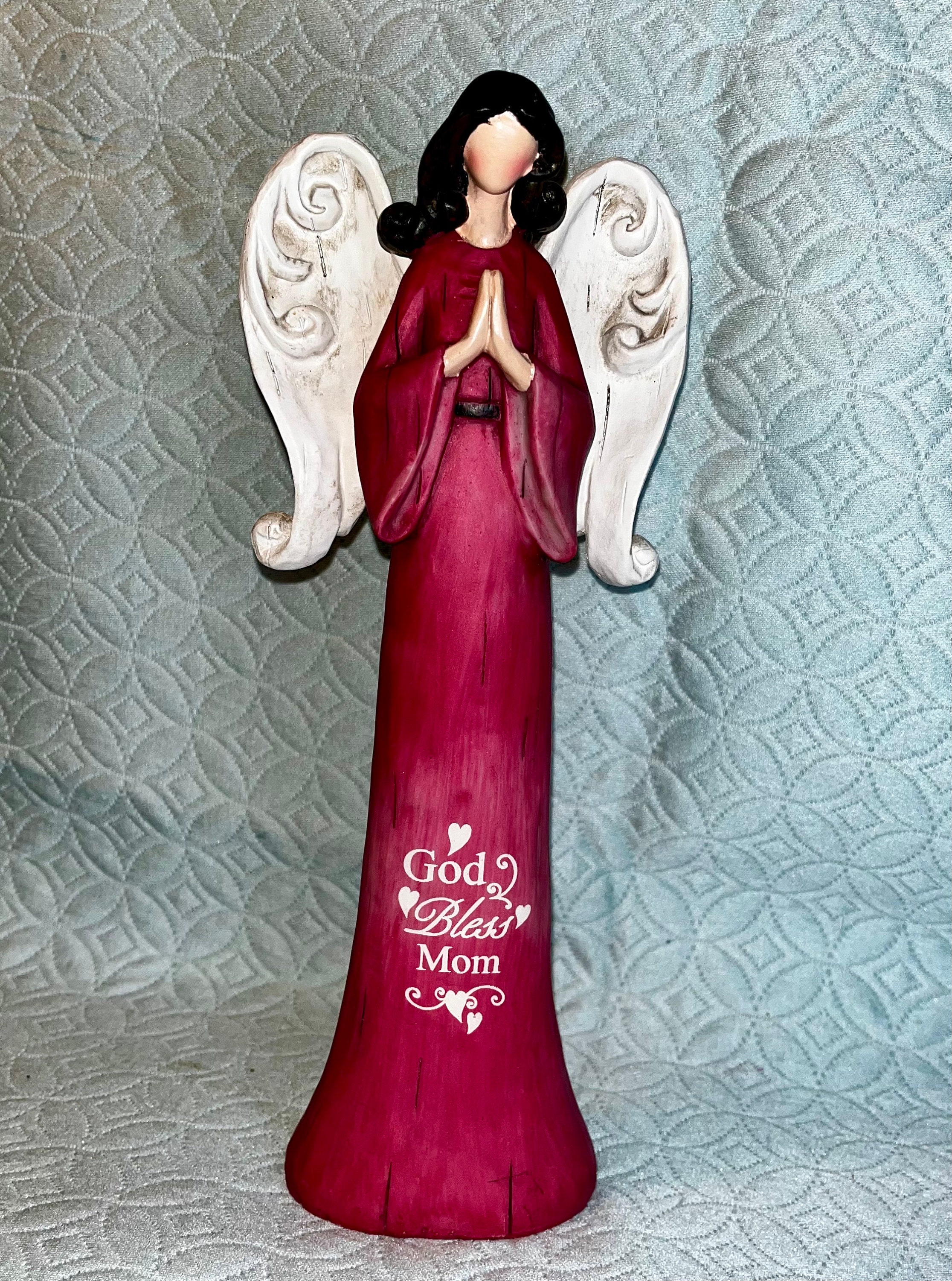 God Bless Mom Angel Figurine - Etsy