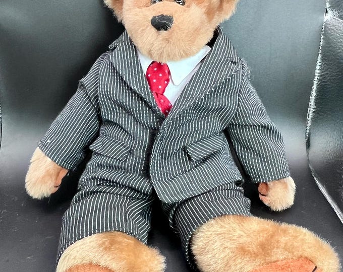 From Ty, Collectible Large Beanie Babies, Dressed for Success, “william ...