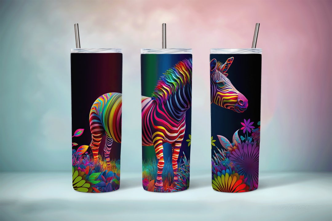 Zebra Tumbler Wrap Tumbler Wrap Design Digital Download - Etsy