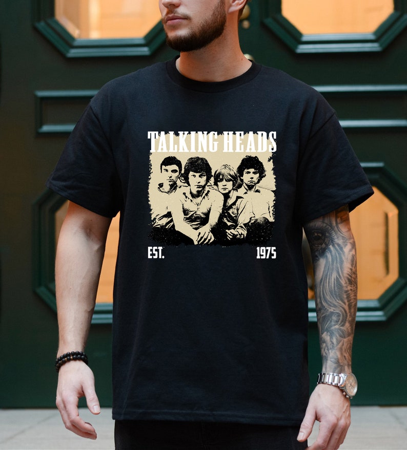 Talking Heads Shirt, Talking Heads T-shirt, Talking Heads Tee, Vintage ...