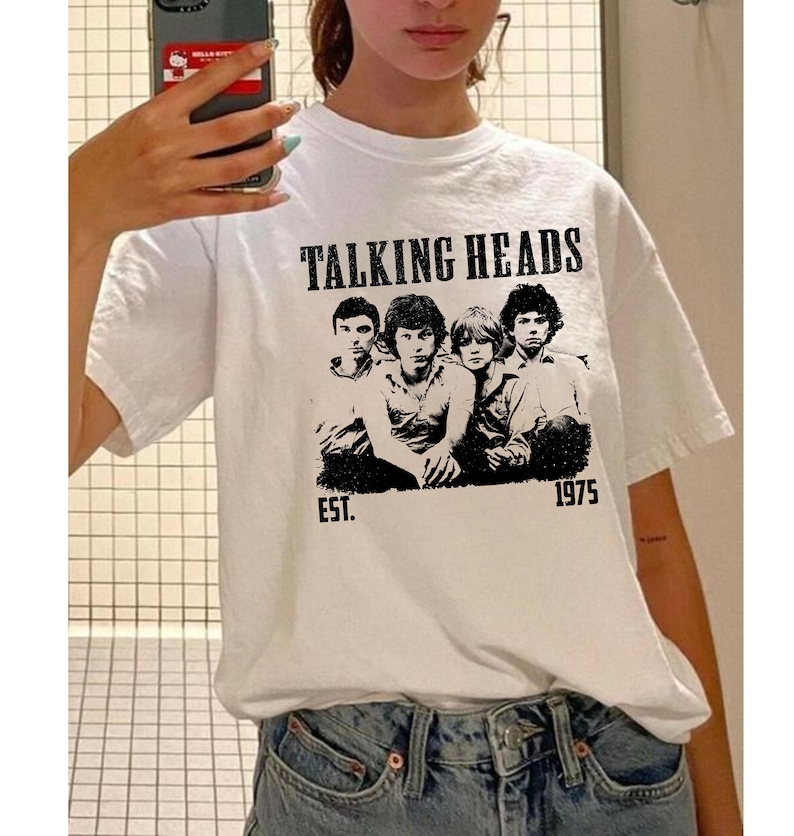 Talking Heads Shirt, Talking Heads T-shirt, Talking Heads Tee, Vintage ...