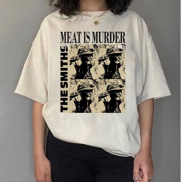 Meat is Murder Shirt - Etsy