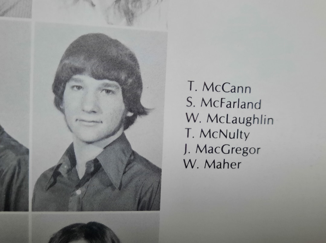 1973 High School Yearbook "real Time" Host BILL MAHER! - Etsy