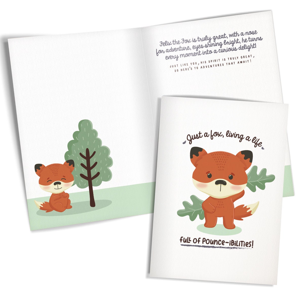 Felix the Fox Greeting Card & Fox Crochet Pattern and Video Tutorial ...