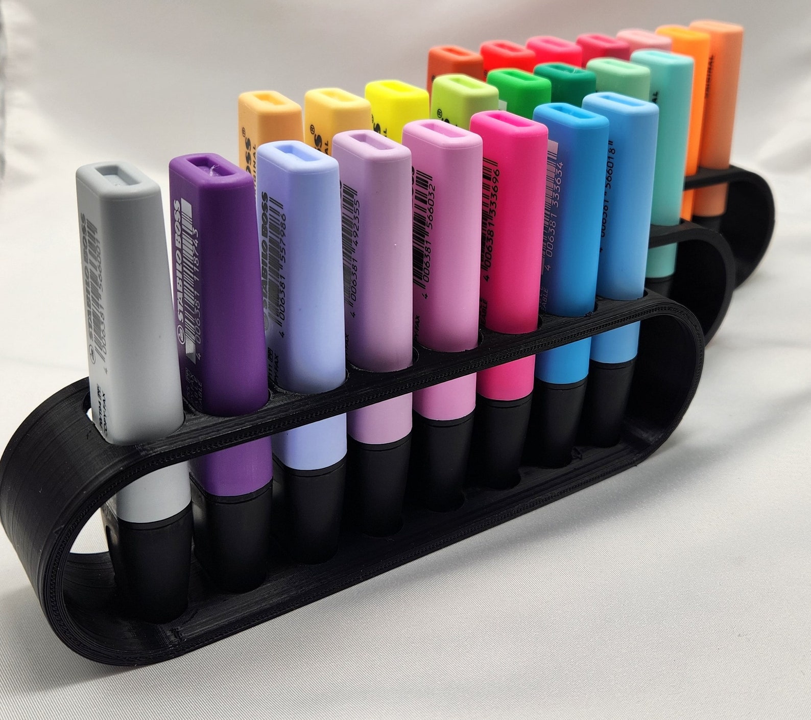 3D Printed Desk Organizer Holder or Stand for Stabilo Boss Highlighter ...