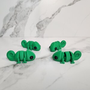 Baby Chameleon Keychain OR Baby Chameleon Toy | Flexi Fidget ...
