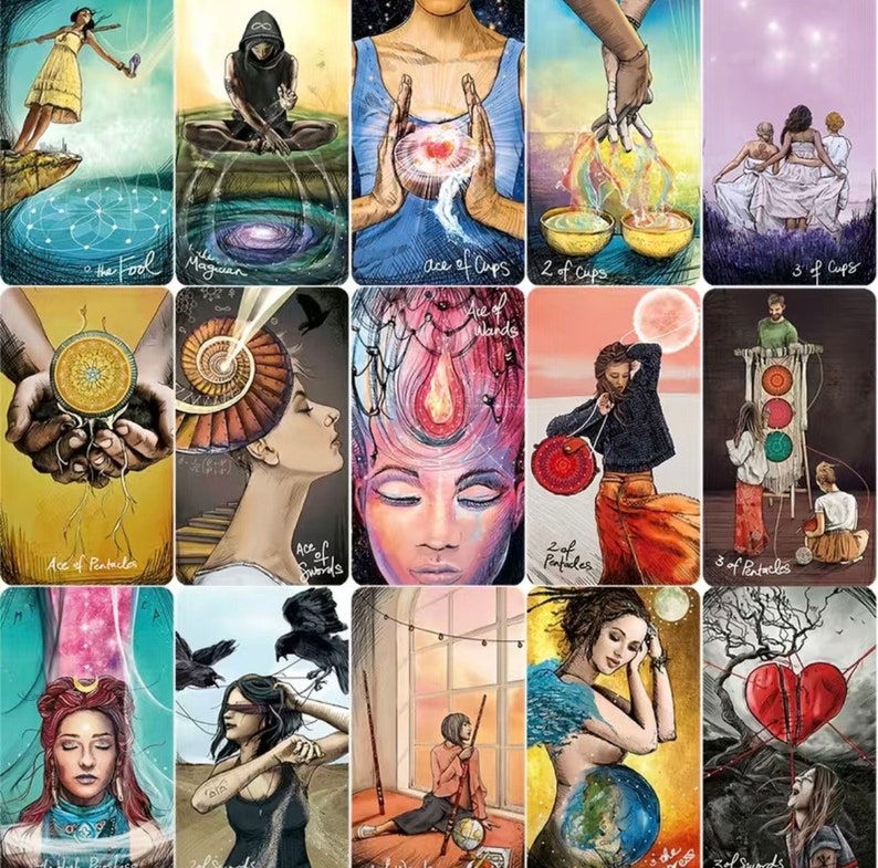 The Light Seers Tarot Deck pocket Tarot - Etsy