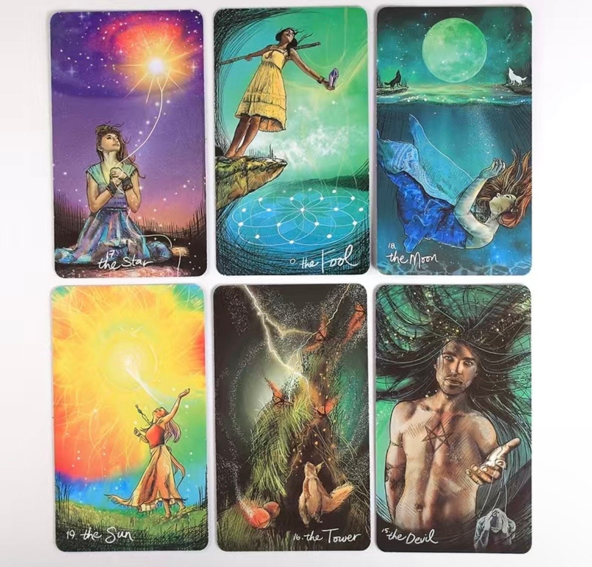 The Light Seers Tarot Deck pocket Tarot - Etsy
