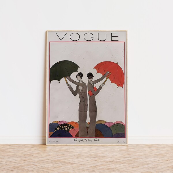 Vogue Poster - Etsy
