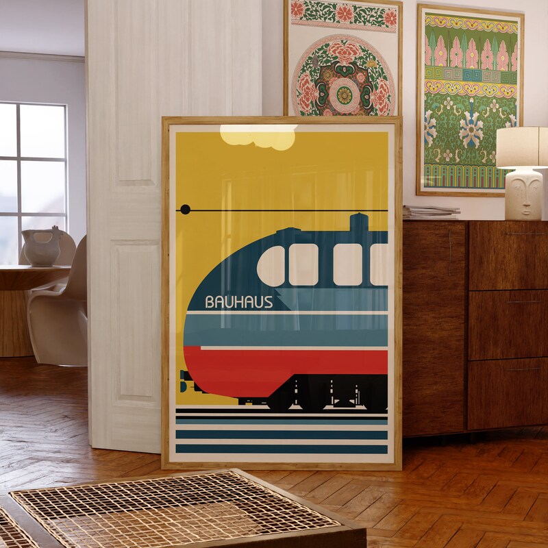 Train Poster - Etsy