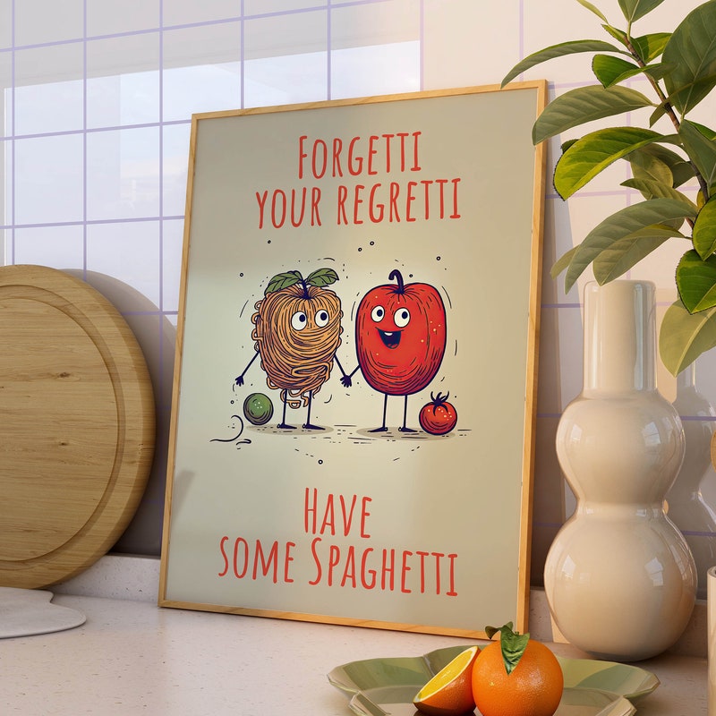 Funny Kitchen Poster - Etsy Canada