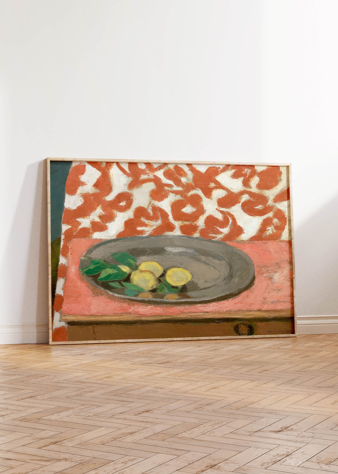 Henri Matisse Lemons on a Pewter Plate Kitchen Print Original ...