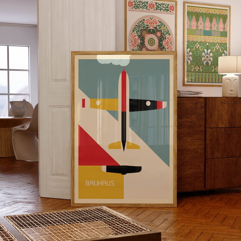 Modern Art Poster - Etsy