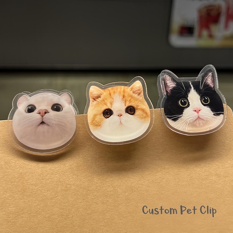 Custom Pet Chip Clip - Etsy