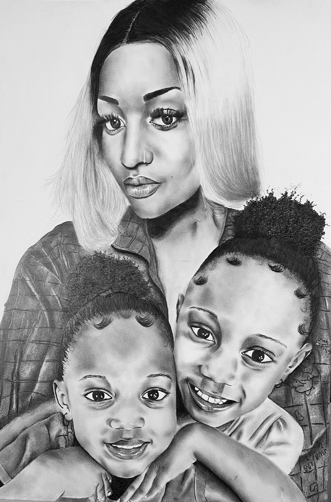 Personalised Pencil Portraits - Etsy