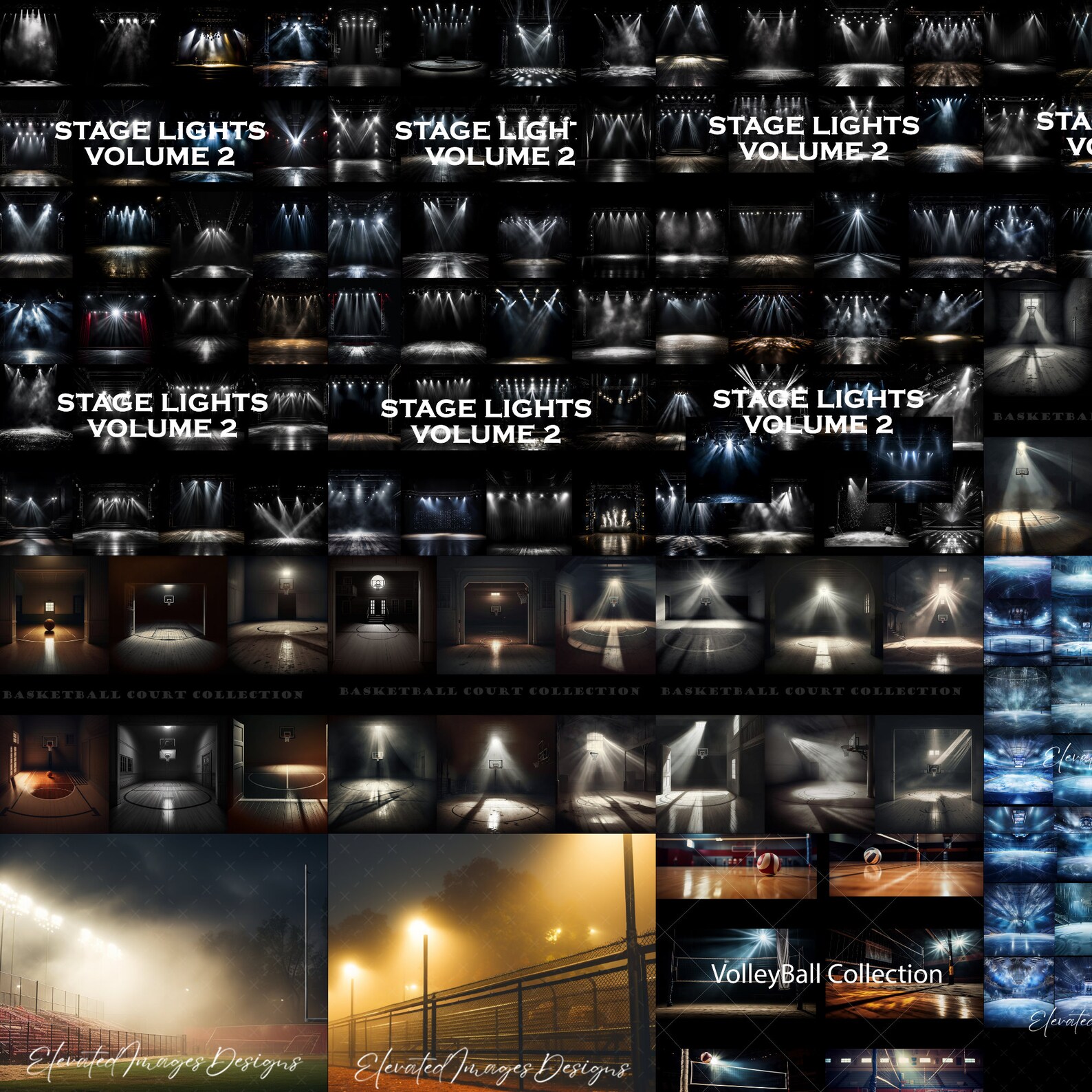 Mega Sports Bundle, Stage Lights, Sports, Seniors, Pngs , Hockey ...