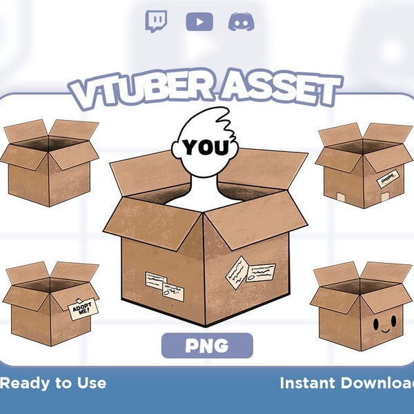 Vtuber Assets Box - Etsy