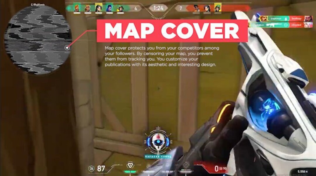 Valorant HUD Overlay Animated Map Covers Censor Glitch 3 - Etsy Canada