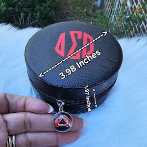 Delta Sigma Theta Small Jewelry Box Travel - Delta Sorority Box - DST ...